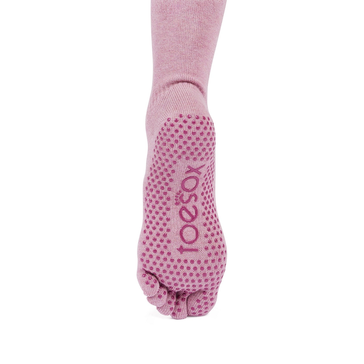 Full Toe Scrunch Knee High Grip Socks – ToeSox