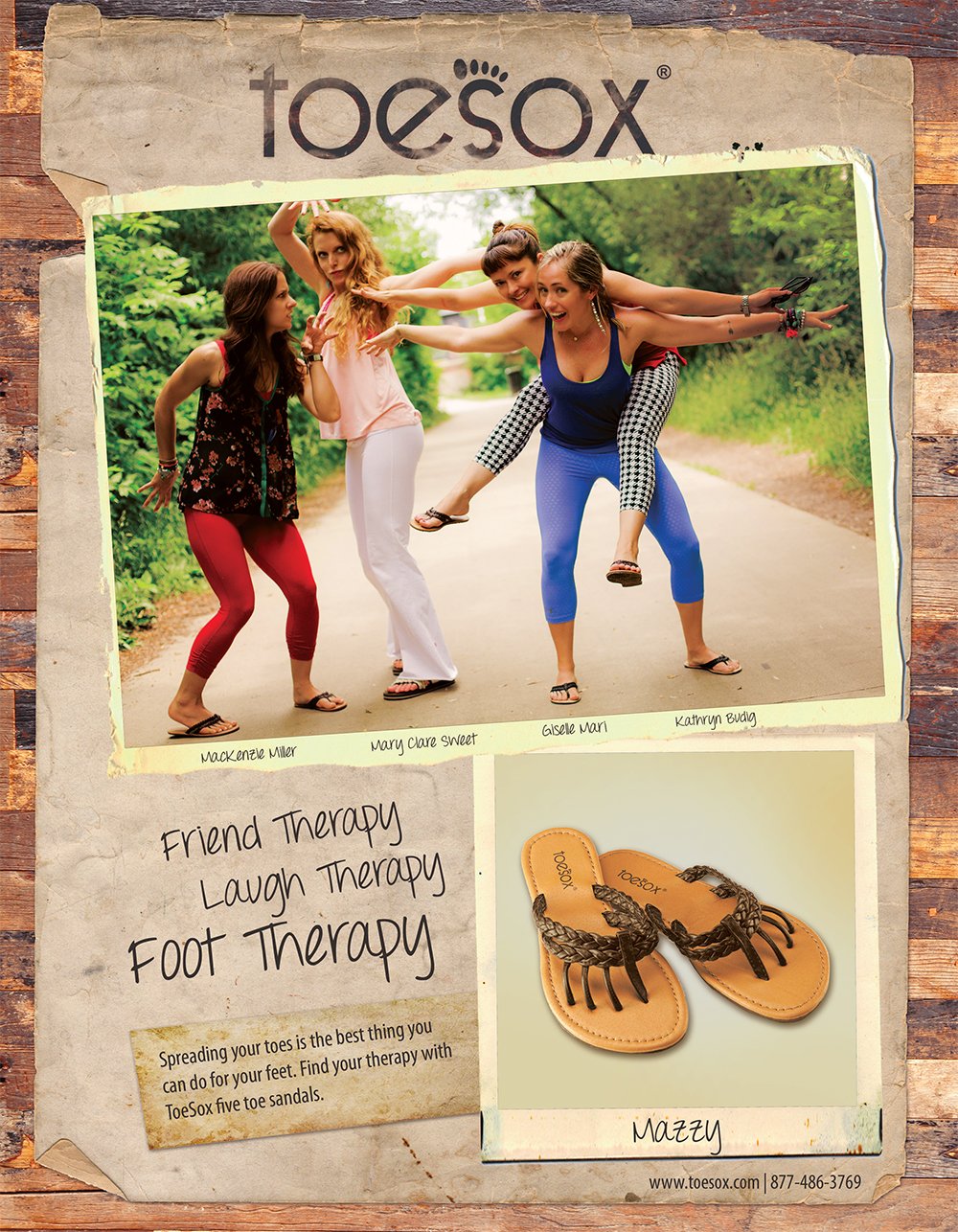 Summer Sandal Series: Foot Therapy – ToeSox