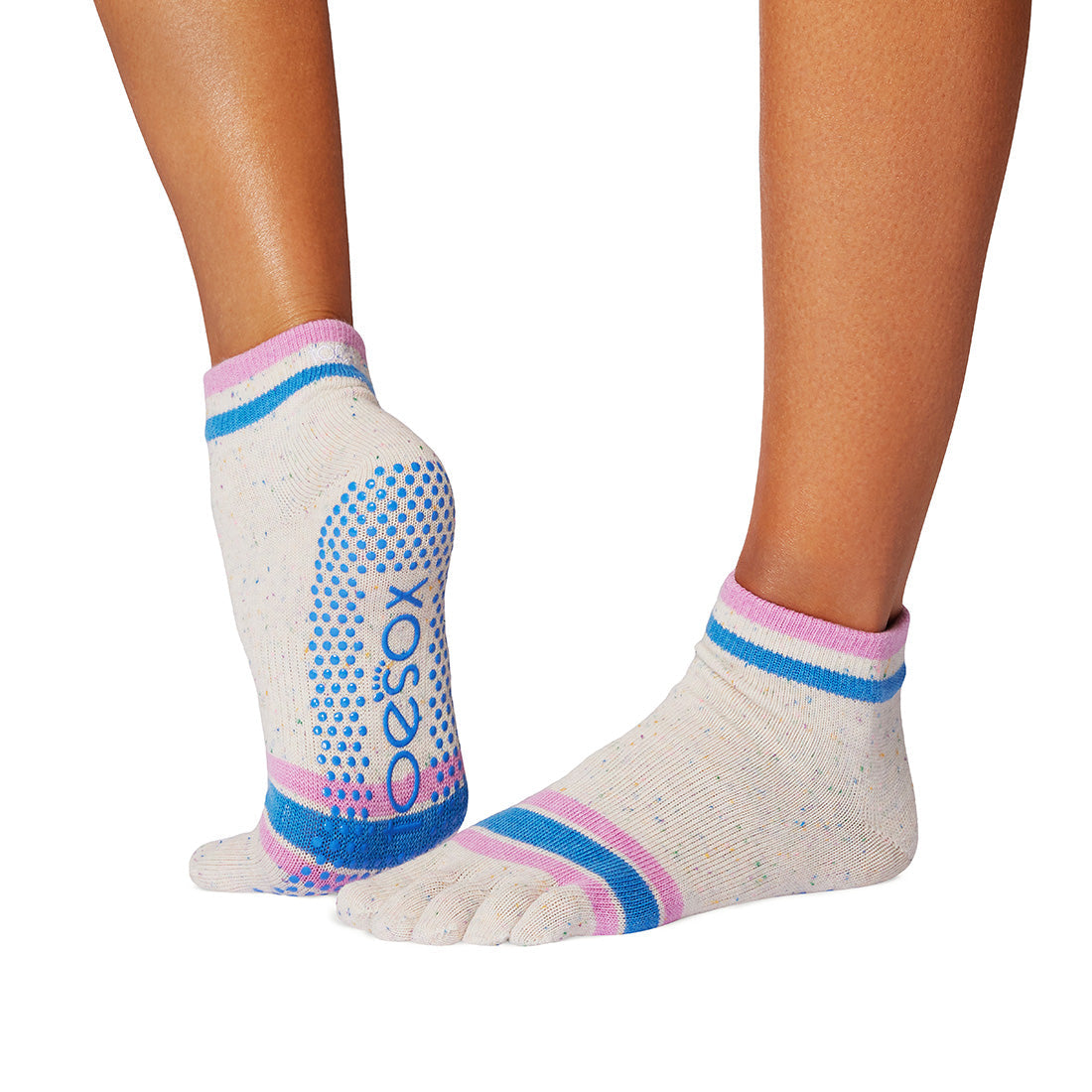 Full Toe Ankle Grip Socks | Grip Toe Socks | ToeSox