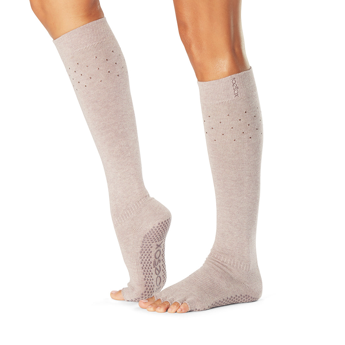Half Toe Scrunch Knee High Socks | Sale | Toesox – ToeSox